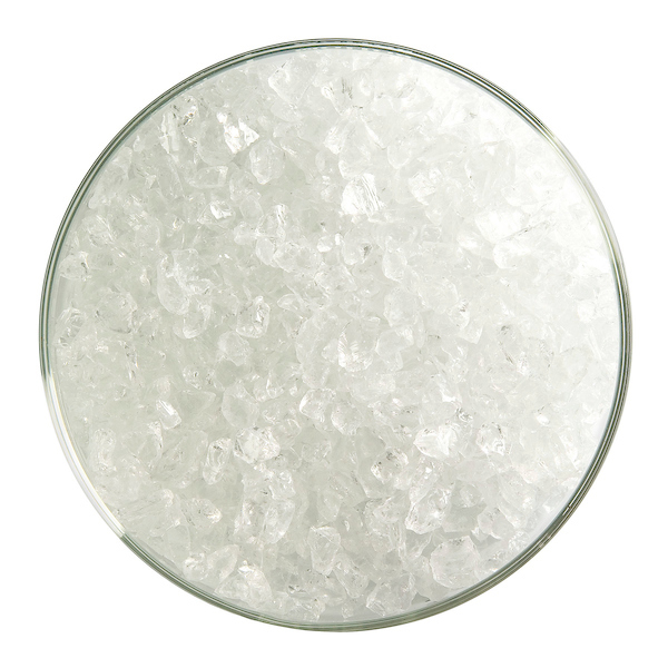 Bullseye - Clear Transparent, Frit, Fusible #001101-Frit