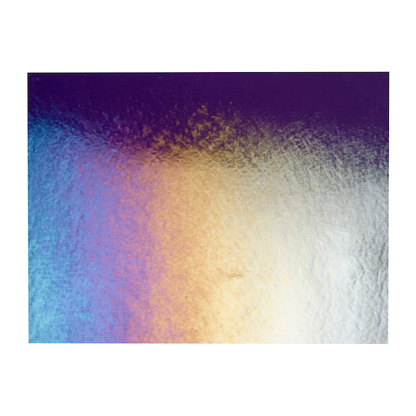 Bullseye - Deep Royal Purple Transparent, Thin-rolled, Iridescent ...
